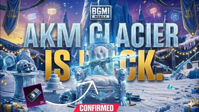BGMI 5th Anniversary: AKM Glacier Skin Coming to Classic Crate