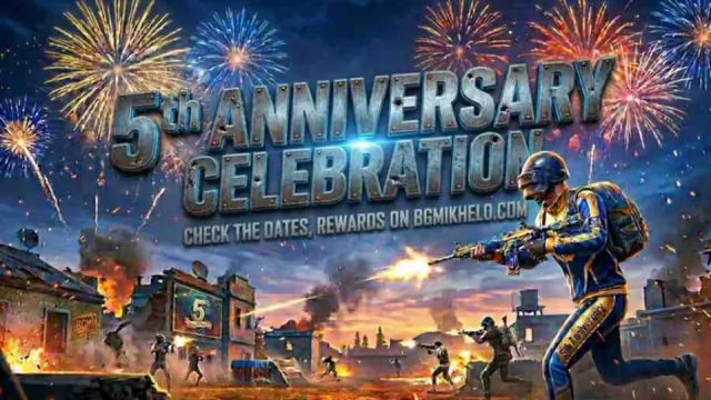 BGMI 5th Anniversary Event 2026: Free Rewards & Login Coupons