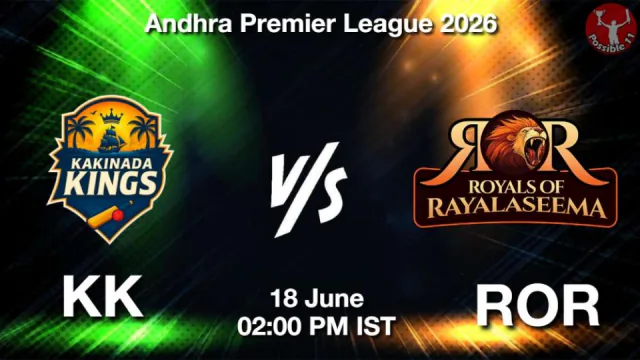 KK vs ROR APL 2026 Match Preview, Head to Head, Playing XI & AI Prediction